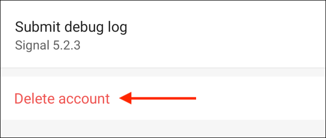 How to Delete Your Signal Account