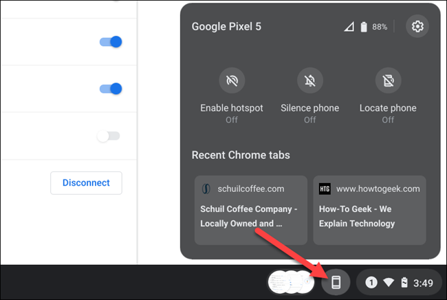 How to Use the Chrome OS Phone Hub with Your Android Handset