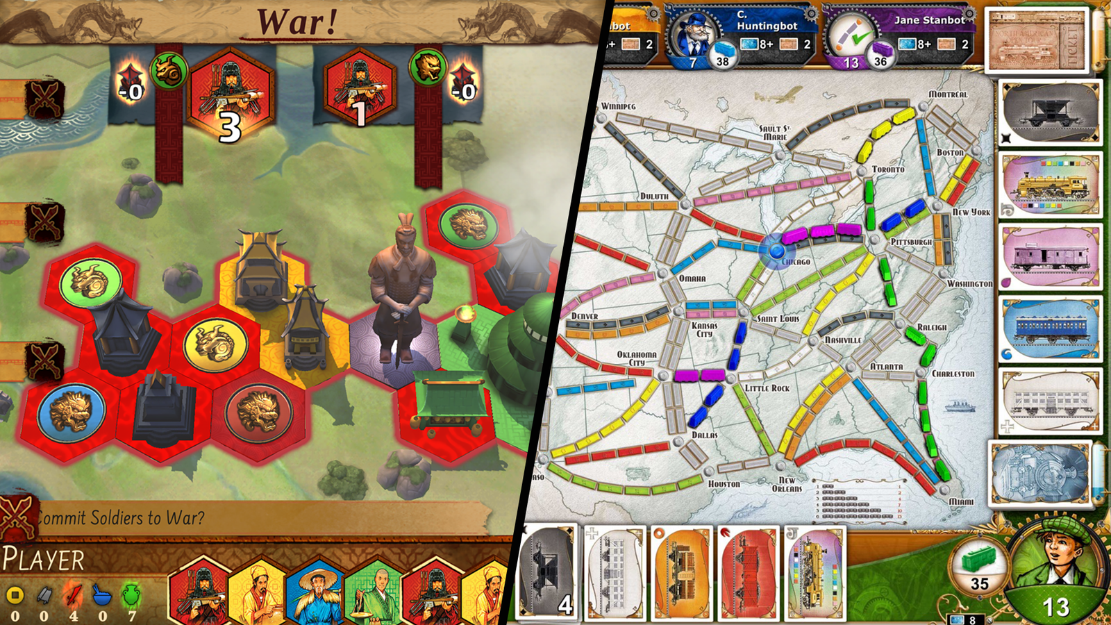 These Board Games Have Fun Mobile Versions You Can Play without a Tabletop
