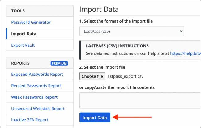 How to Transfer Your LastPass Passwords to Bitwarden