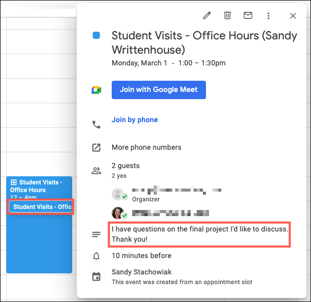How to Use Appointment Slots in Google Calendar