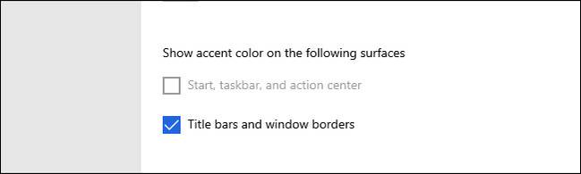 How to Fix "Start, Taskbar, and Action Center" Accent Color Grayed Out ...