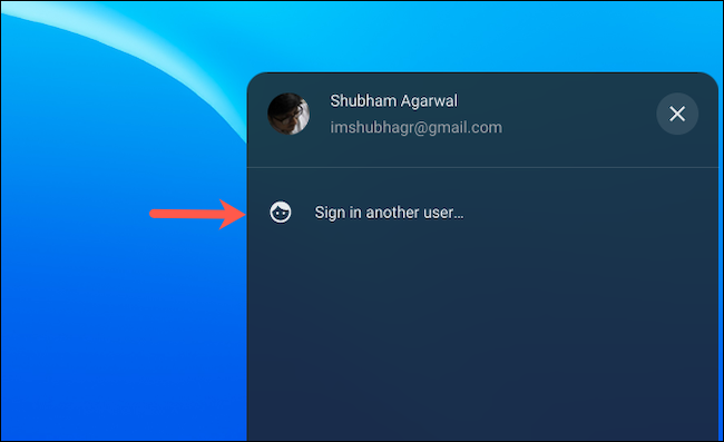 How to Quickly Switch Between Users on a Chromebook