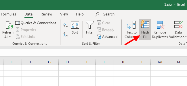 How to Fill Excel Cells Automatically with Flash Fill and Auto Fill