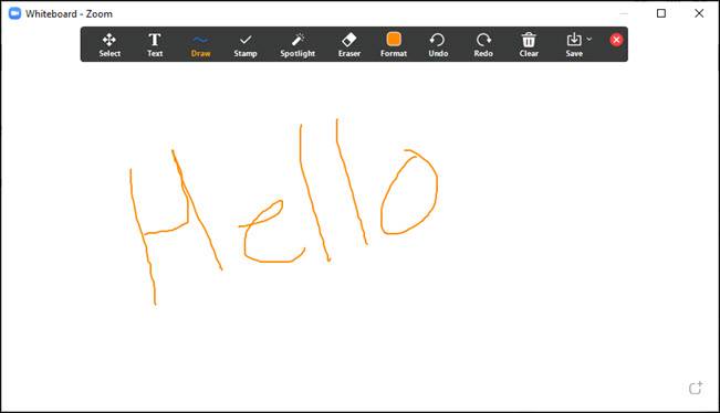 How to Use the Whiteboard Feature in Zoom to Mark up Screens