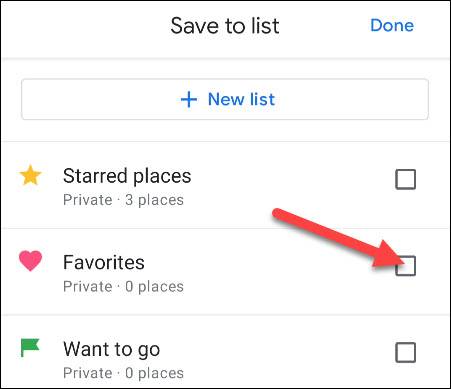 How to Save Your Favorite Places in Google Maps