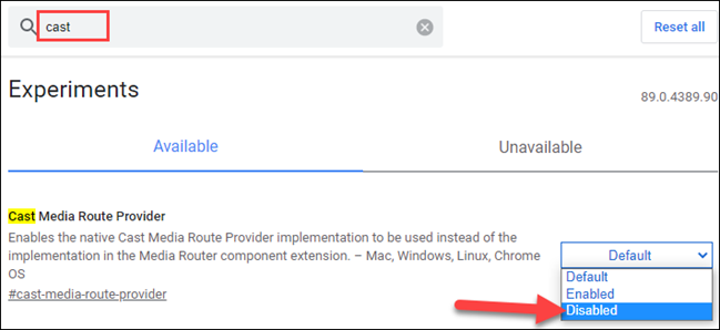 How to Disable and Remove Chromecast in Google Chrome