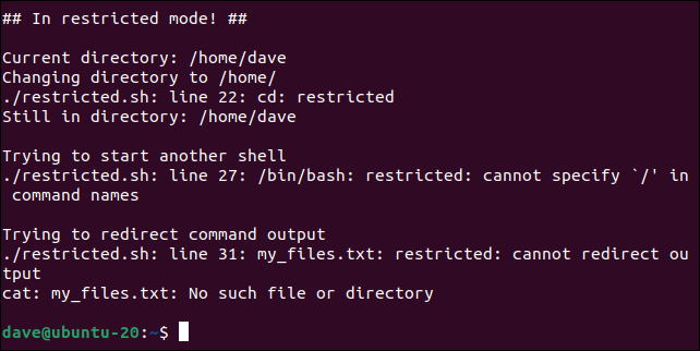 How to Use Restricted Shell to Limit What a Linux User Can Do