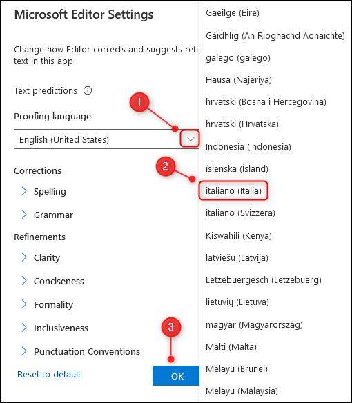 How to Change the Spellchecking Language in Outlook Online
