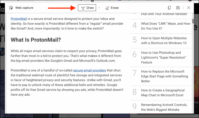 How to Take Full-Page Screenshots in Microsoft Edge