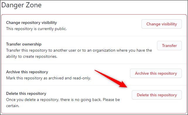 How to Delete a GitHub Repository