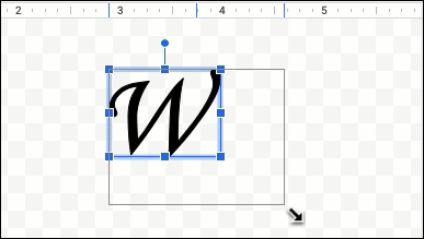 drop cap font google docs