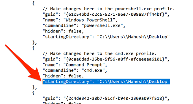How to Change the Default Directory in Windows Terminal