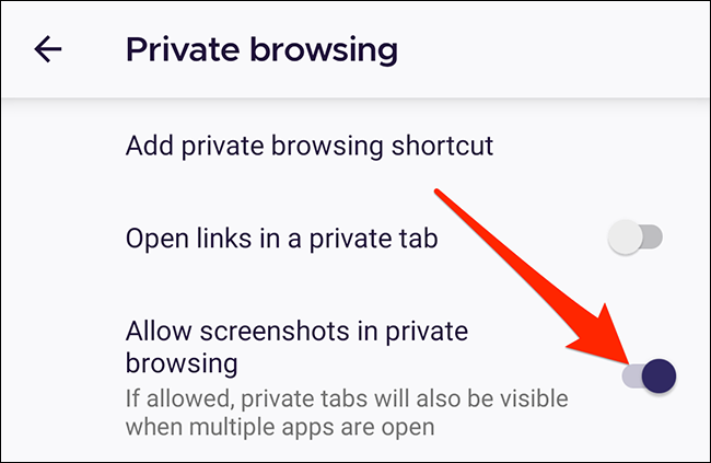How to Take Screenshots in Chrome and Firefox's Incognito Tabs on Android