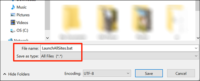 How to Open Multiple Websites with a Shortcut on Windows 10