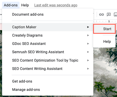 How to Add Captions to Images in Google Docs