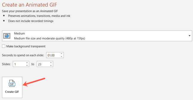 How to Create an Animated GIF of a PowerPoint Presentation