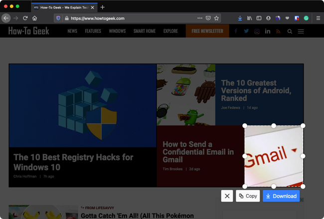 How to Capture Screenshots in Firefox without an Extension