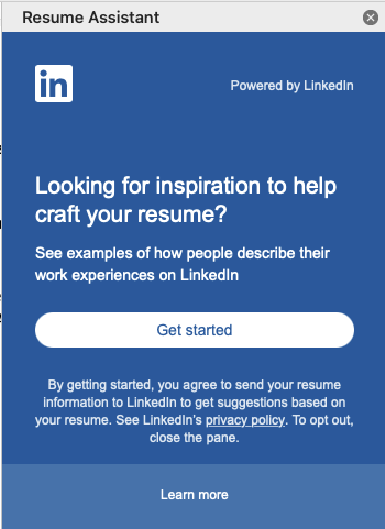 How to Use the LinkedIn Resume Assistant in Microsoft Word