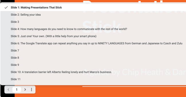 How to Use the Google Slides Presenter Toolbar