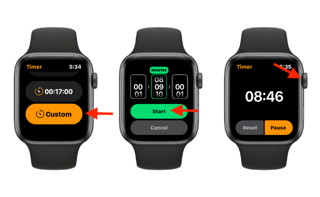 How to Set a Custom Timer on Apple Watch