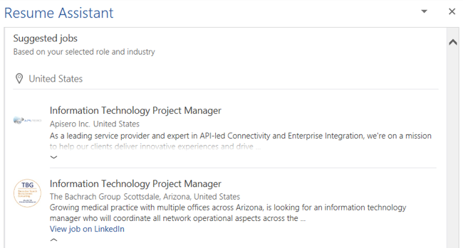 How to Use the LinkedIn Resume Assistant in Microsoft Word
