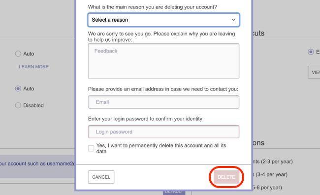 How to Delete a ProtonMail Account