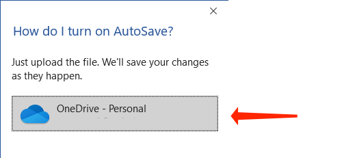 How to Automatically Save Microsoft Word Documents to OneDrive