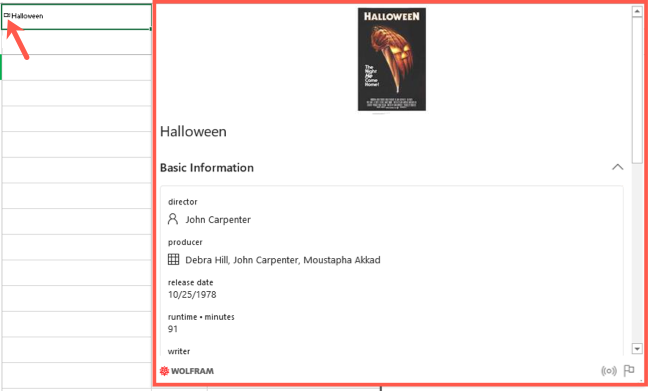 How to Use Templates for Data Types in Microsoft Excel