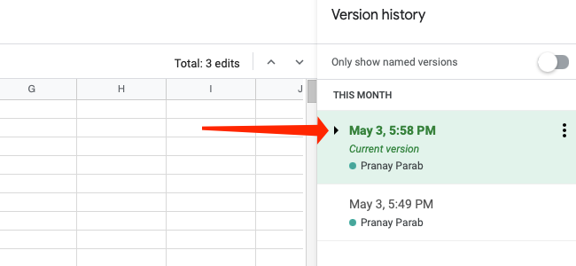 How to Check Version History in Google Sheets