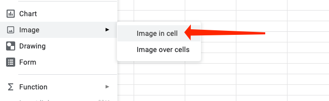 How to Insert an Image in a Cell in Google Sheets