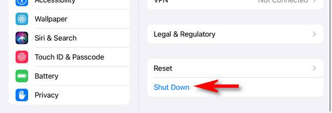How to Turn off an iPad