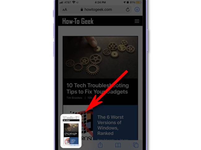 How to Screenshot on an iPhone 14