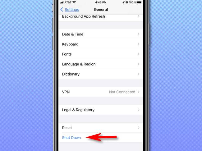How to Turn off an iPhone