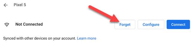 How to Forget a Wi-Fi Network on Chromebook
