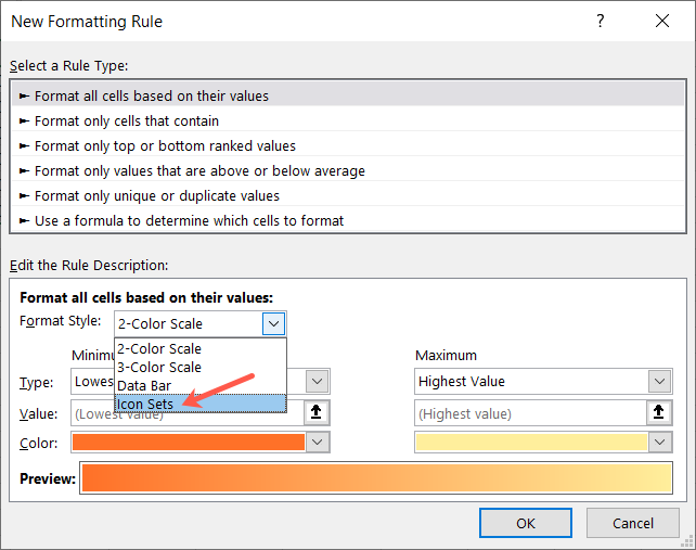 How to Use Icon Sets to Represent Values in Microsoft Excel