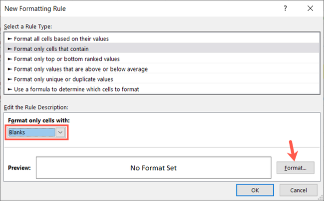 How to Highlight Blanks or Errors in Microsoft Excel