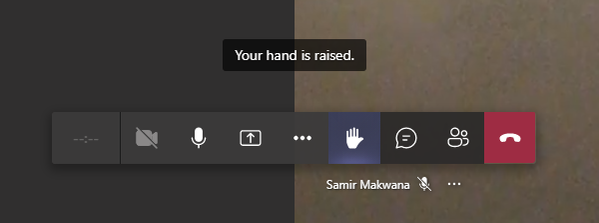 How to Raise Your Hand in a Microsoft Teams Meeting