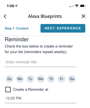 How to Create a Task Checklist with Amazon Alexa