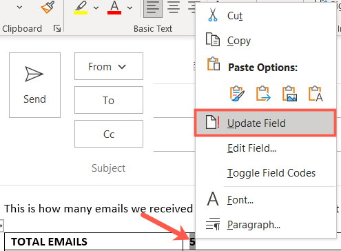 How to Add Formulas to Tables in Microsoft Outlook