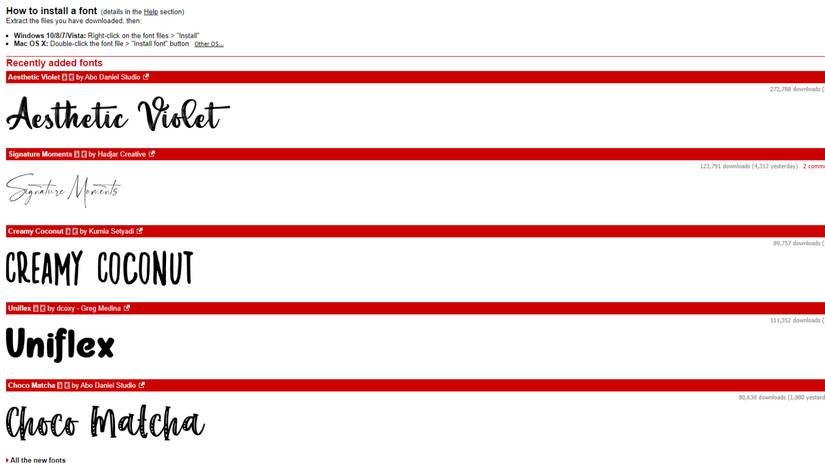 The 7 Best Websites for Downloading Free Fonts