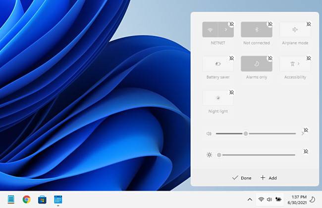 How Windows 11's New "Quick Settings" Menu Works