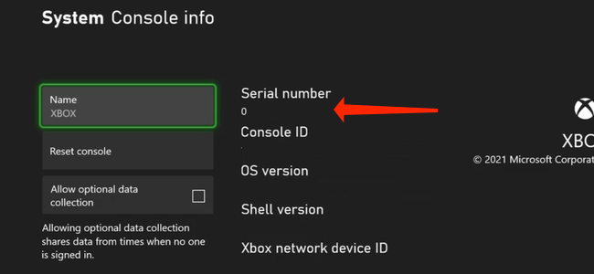 How to Find the Serial Number of Xbox Series X|S Console or Controller
