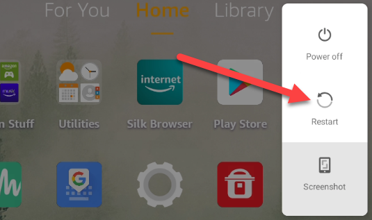 How to Restart an Amazon Fire Tablet