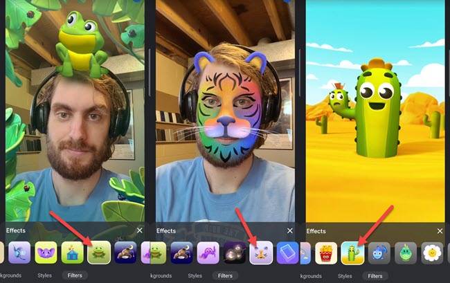 How to Use Filters and Masks in Google Meet
