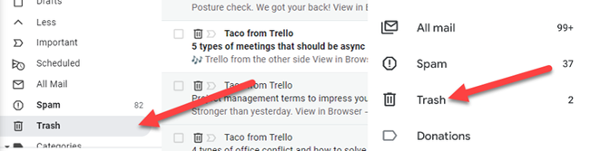 How to Empty the Trash in Gmail