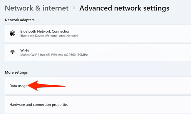 How to Set an Internet Data Limit in Windows 11