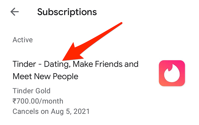 How to Cancel Tinder Gold