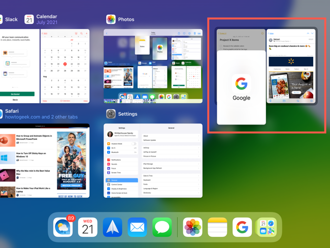 How to Use the Multitasking Features on iPad