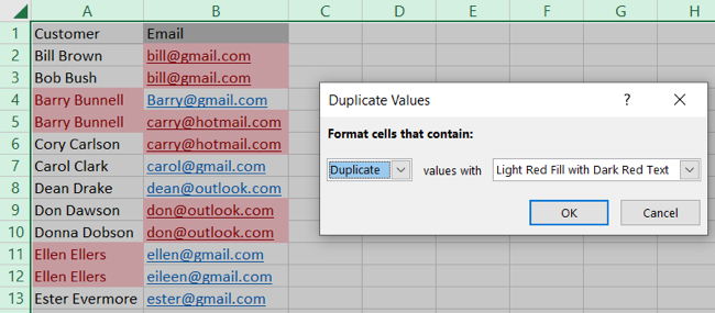 How to Use Conditional Formatting to Find Duplicate Data in Excel